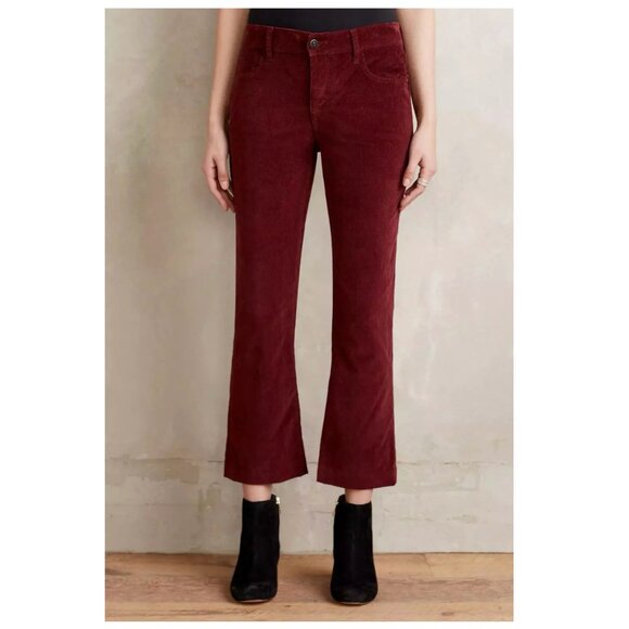Anthropologie | Pants & Jumpsuits | Anthropologie Pilcro Stet Cropped ...